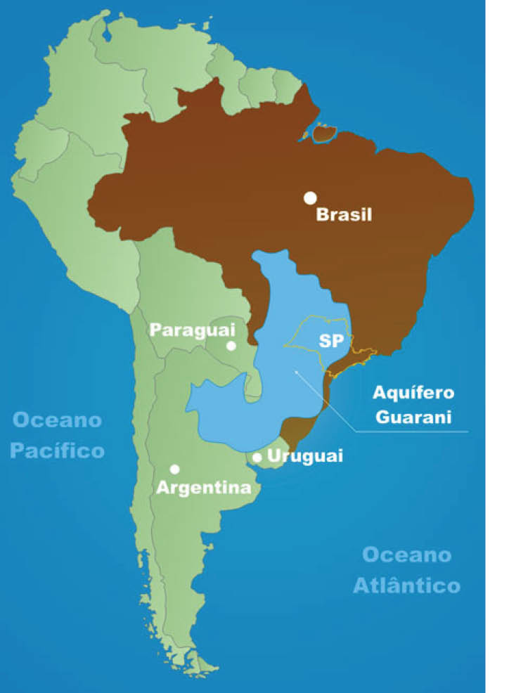 Guarani Territory Map